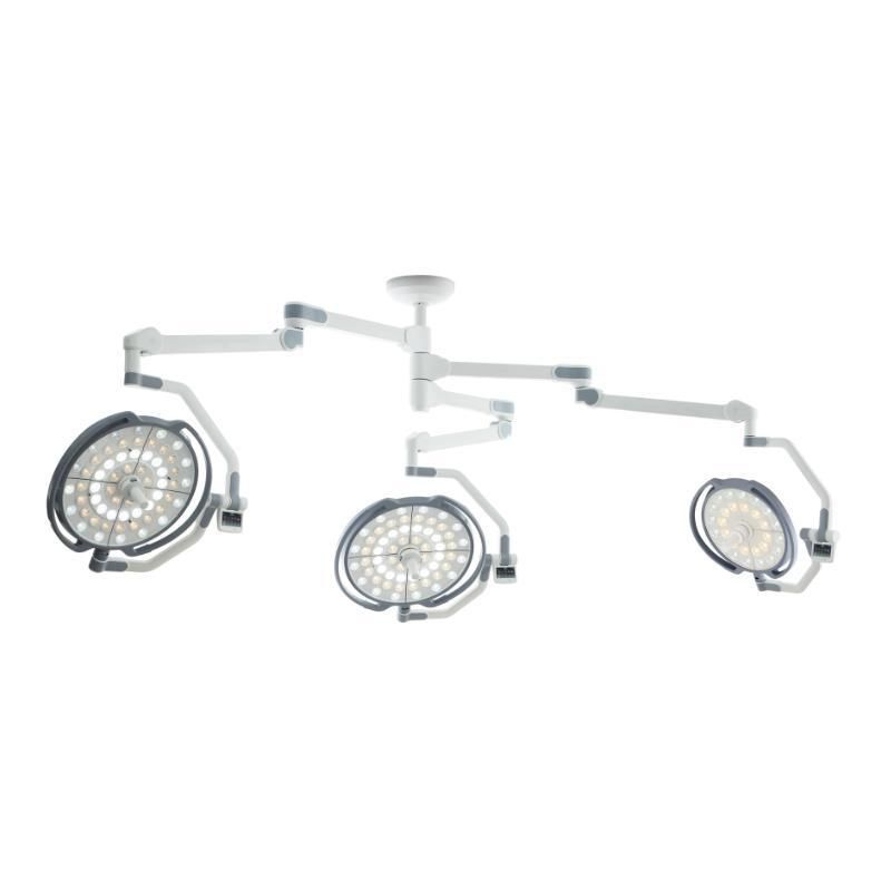 LED surgical light - LD10.03S - Inspital Medical Technology - 3-arm ...