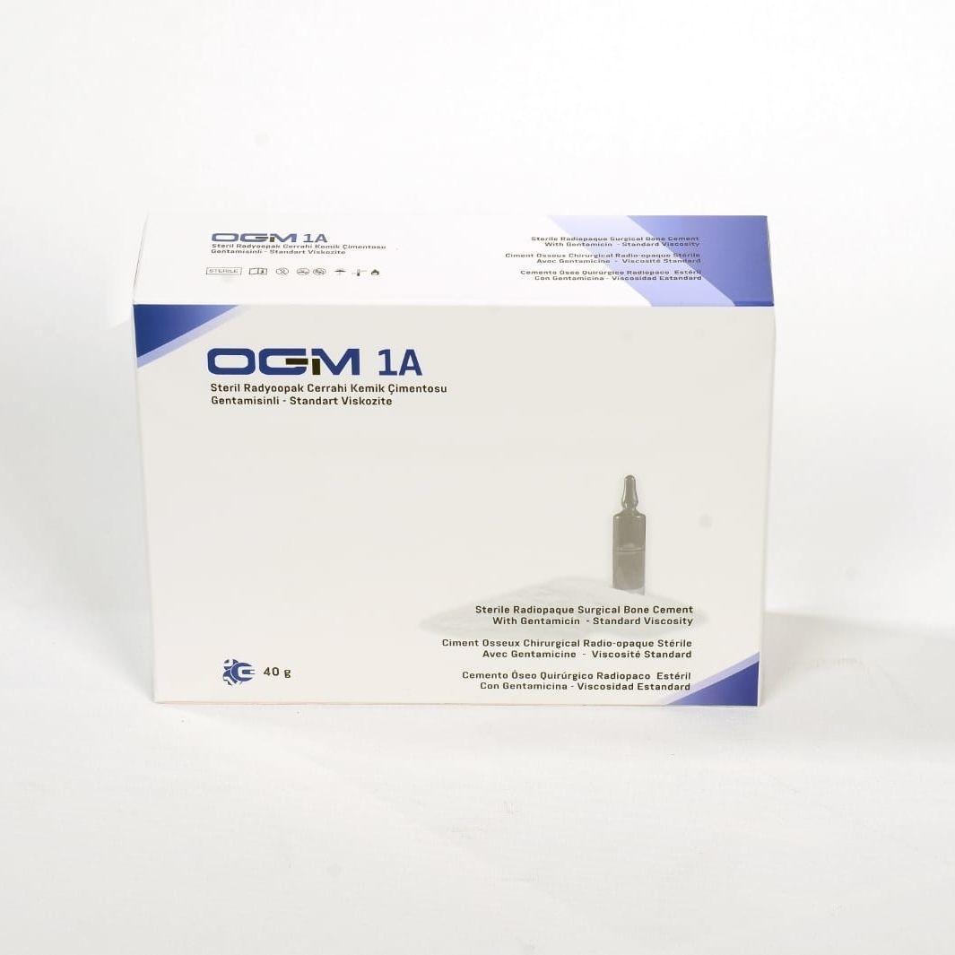 Orthopedic surgery bone cement - OGM1A 40 - ORMED GRUP MEDİCAL