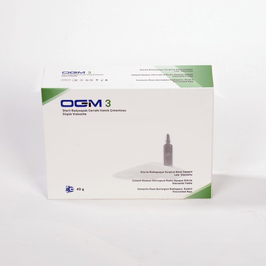 Orthopedic surgery bone cement - OGM3 40 - ORMED GRUP MEDİCAL