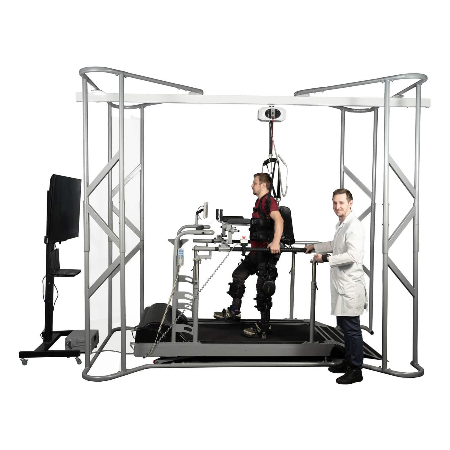 Gait rehabilitation system - NeuroHelper - ZARYA - robotic / with ...