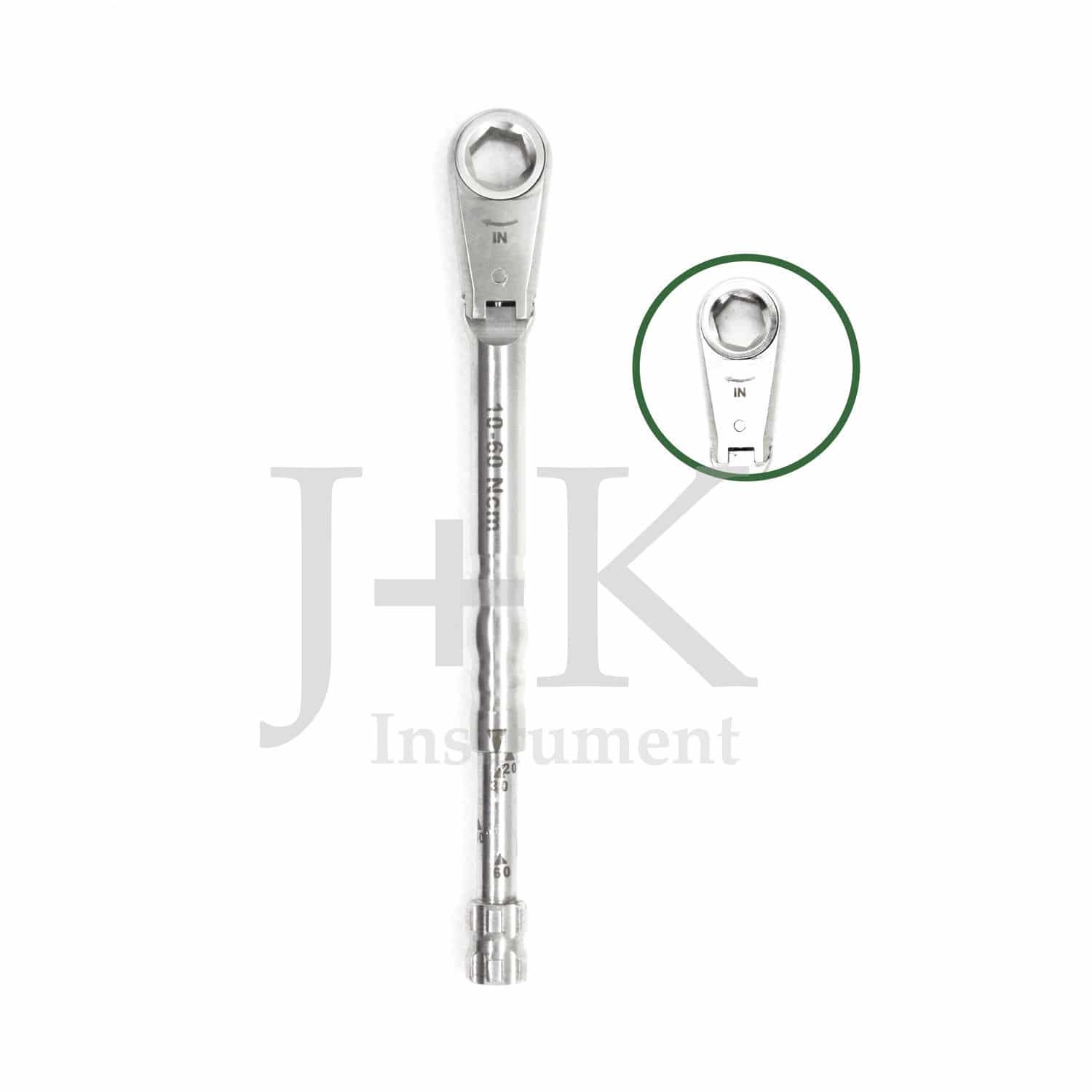 Ratchet dental implant wrench - 21-105-055 - J+K Chirurgische ...