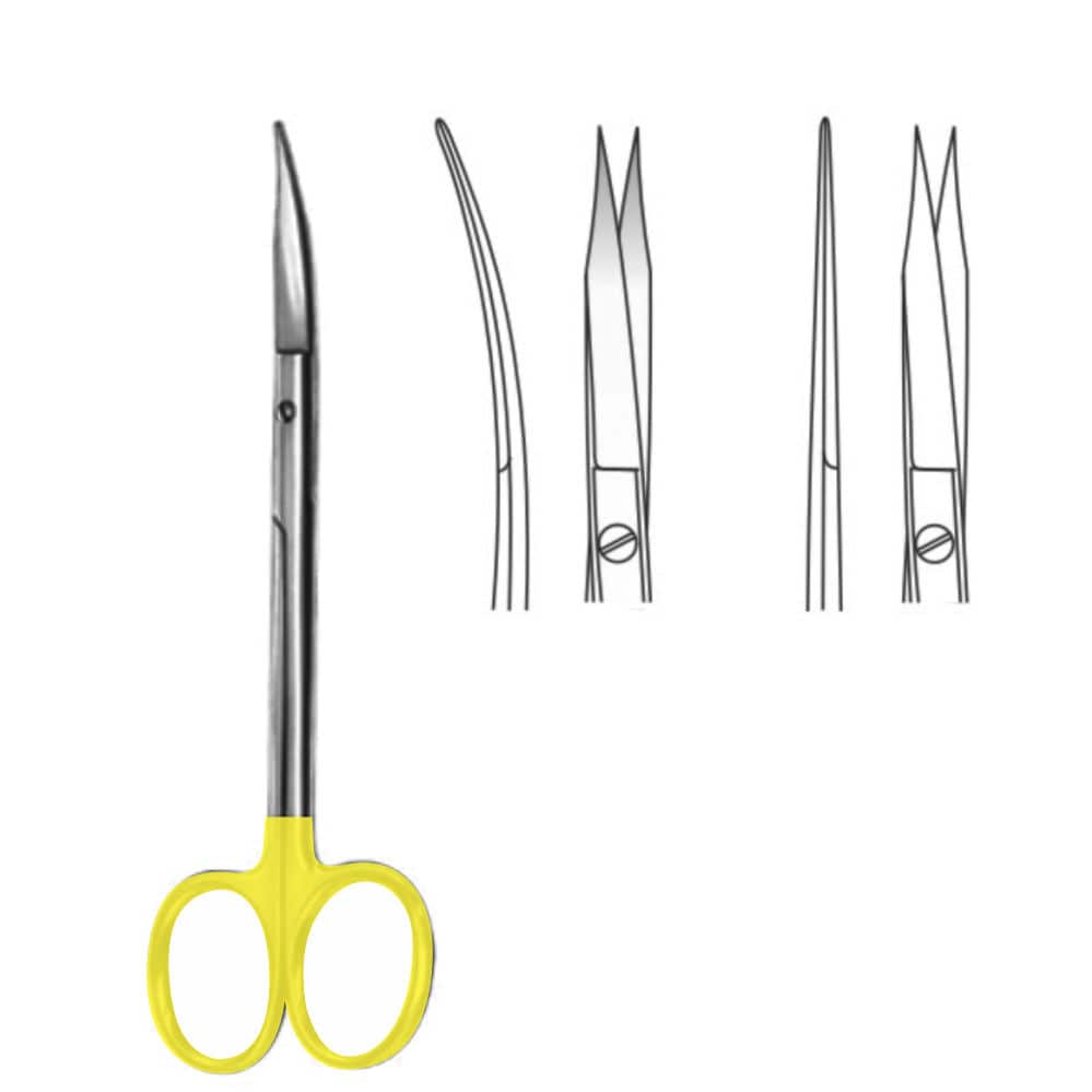 Dental surgery scissors - 02-04-001, 002 - J+K Chirurgische Instrumente ...