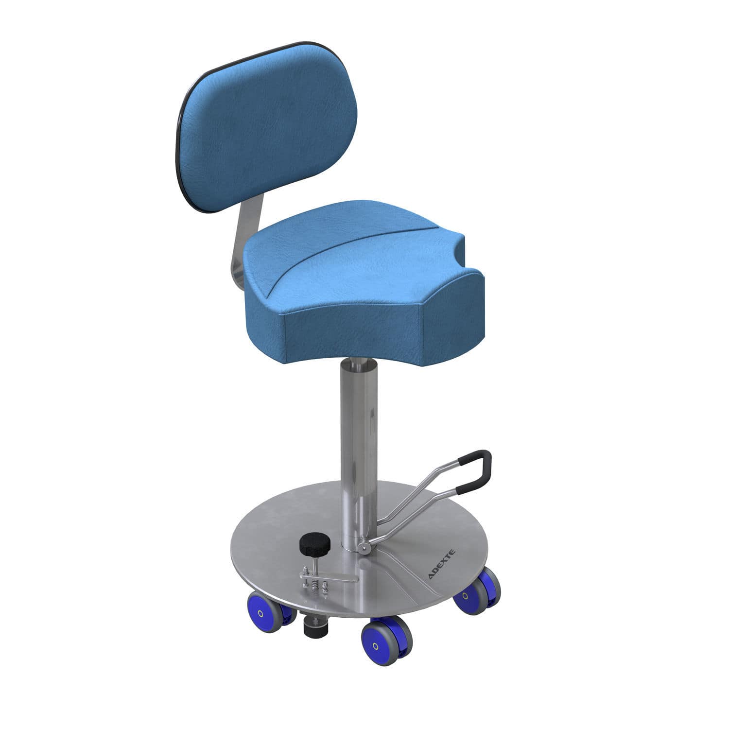 Operating room stool - 108302-EVO - Adexte - height-adjustable / swivel ...