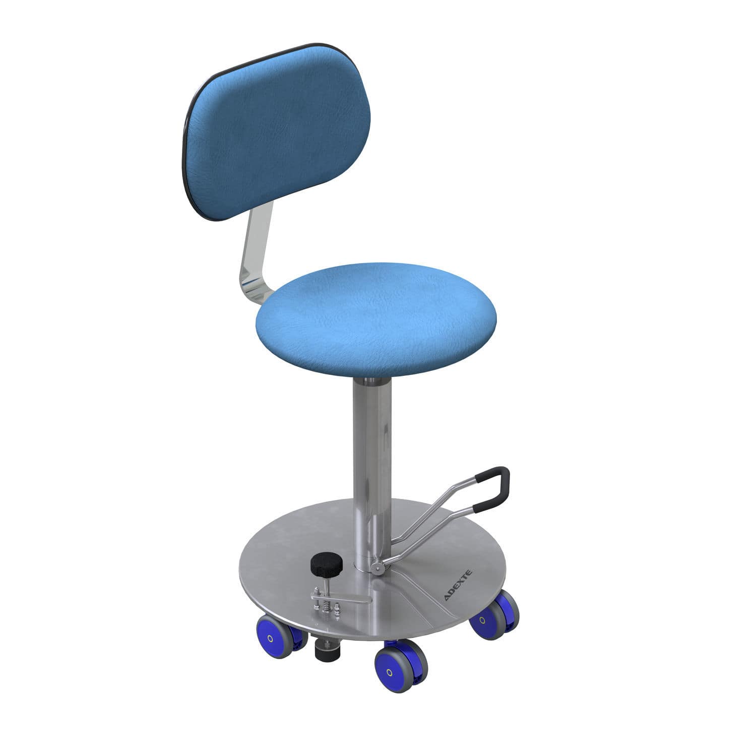 Surgeon stool - 108303-EVO - Adexte - height-adjustable / swivel ...