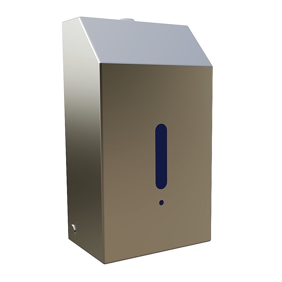 Soap dispenser - 16545-SOAP-E - Adexte - wall-mounted / stainless steel ...