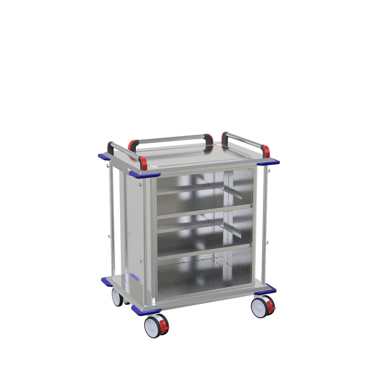 Operating room trolley - 15672-5 - Adexte - for surgical instruments ...