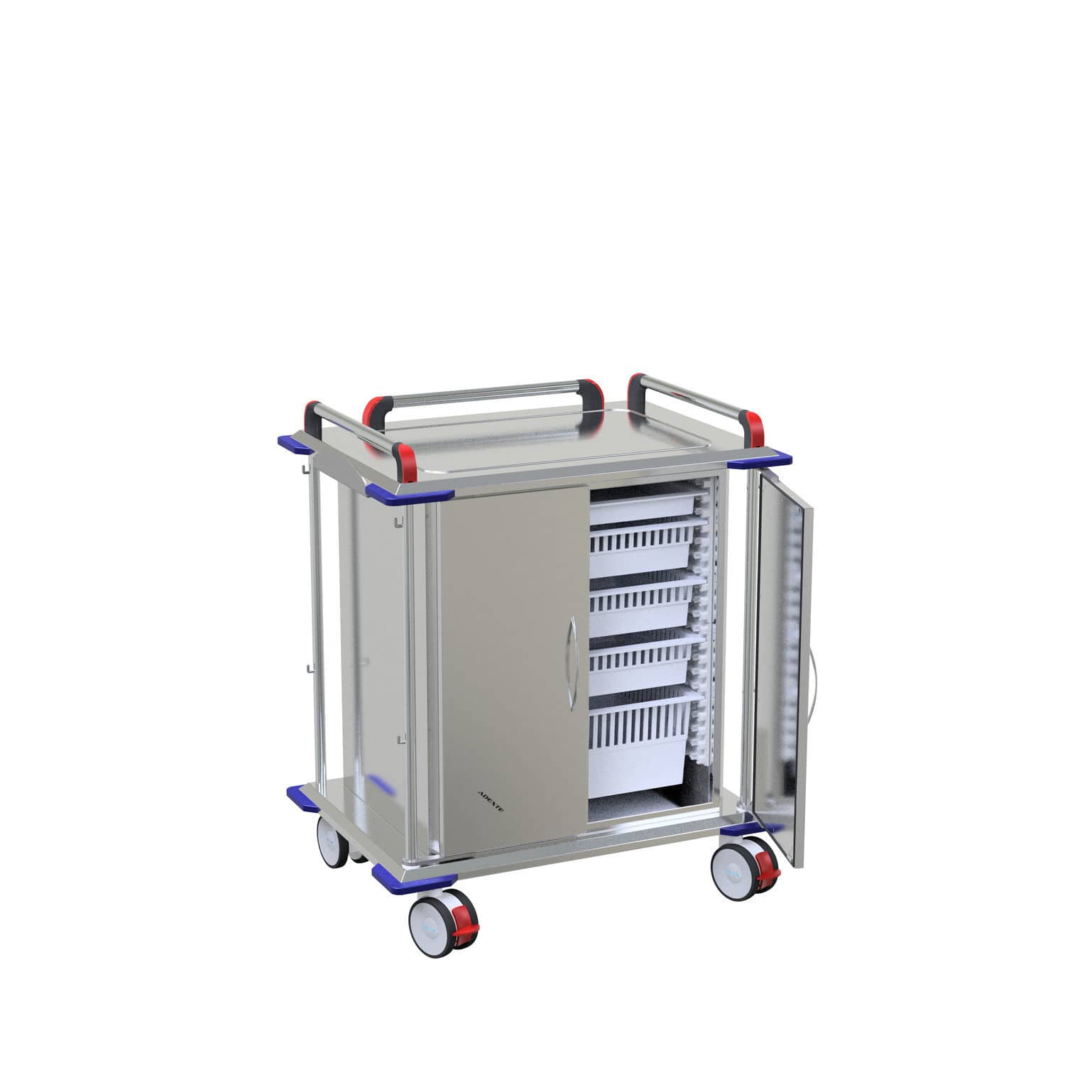 Operating room trolley - 15672-6 - Adexte - for surgical instruments ...