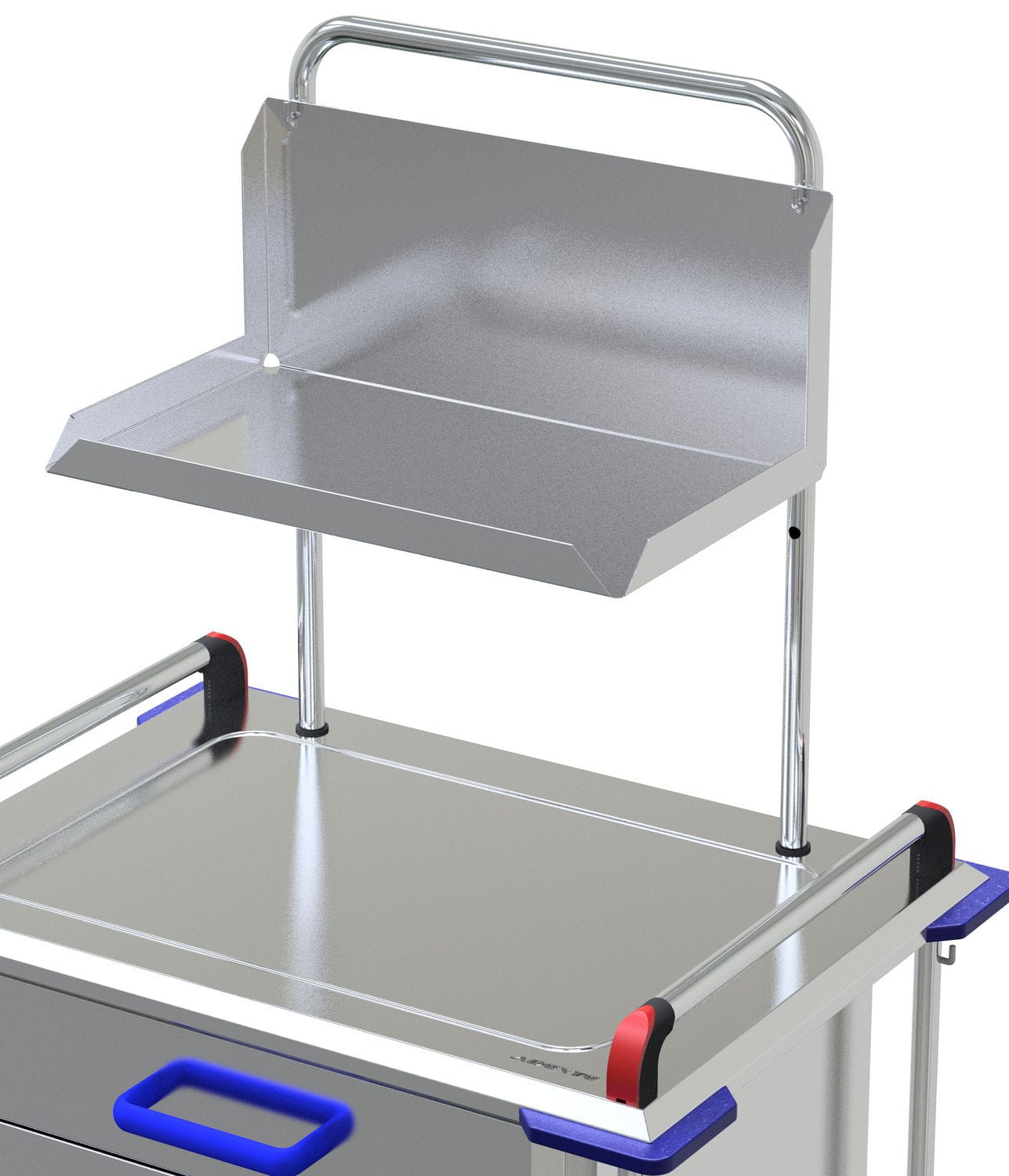 Trolley storage accessory - 15672-SP04 - Adexte - stainless steel