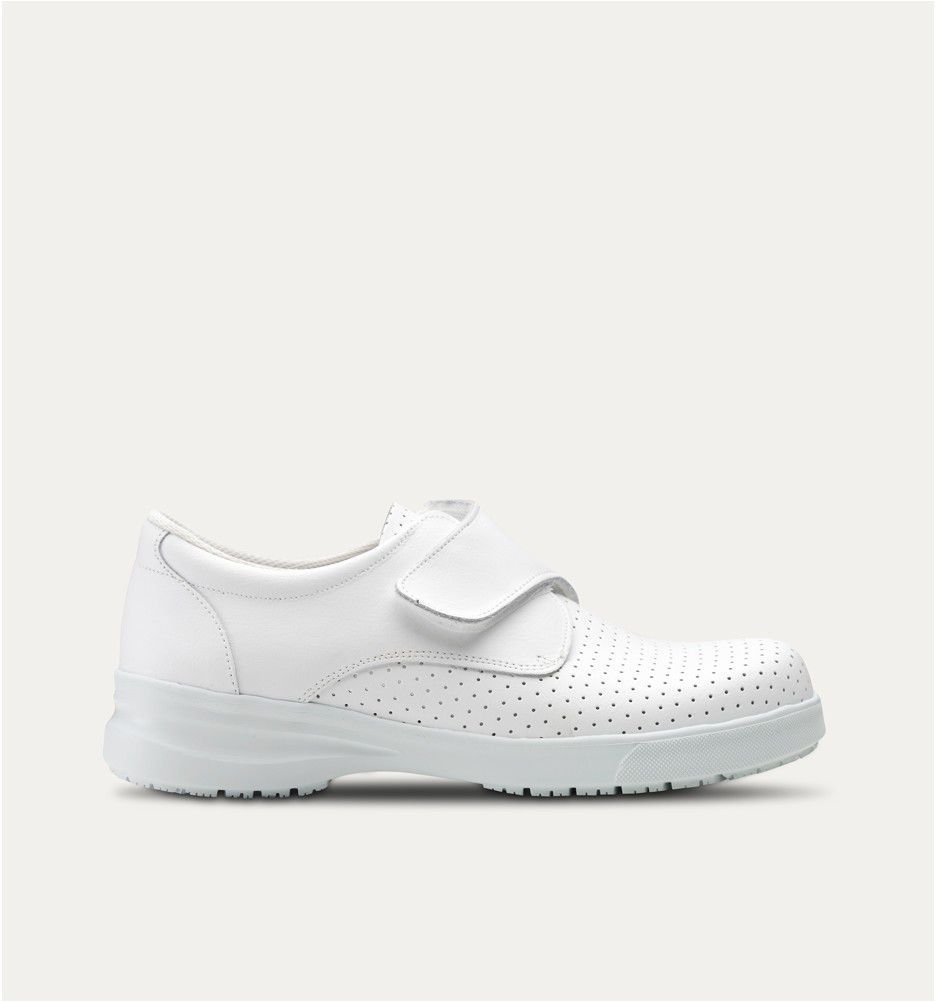 Unisex hospital shoes - Beta Grip - Feliz Caminar - anti-slip / white ...