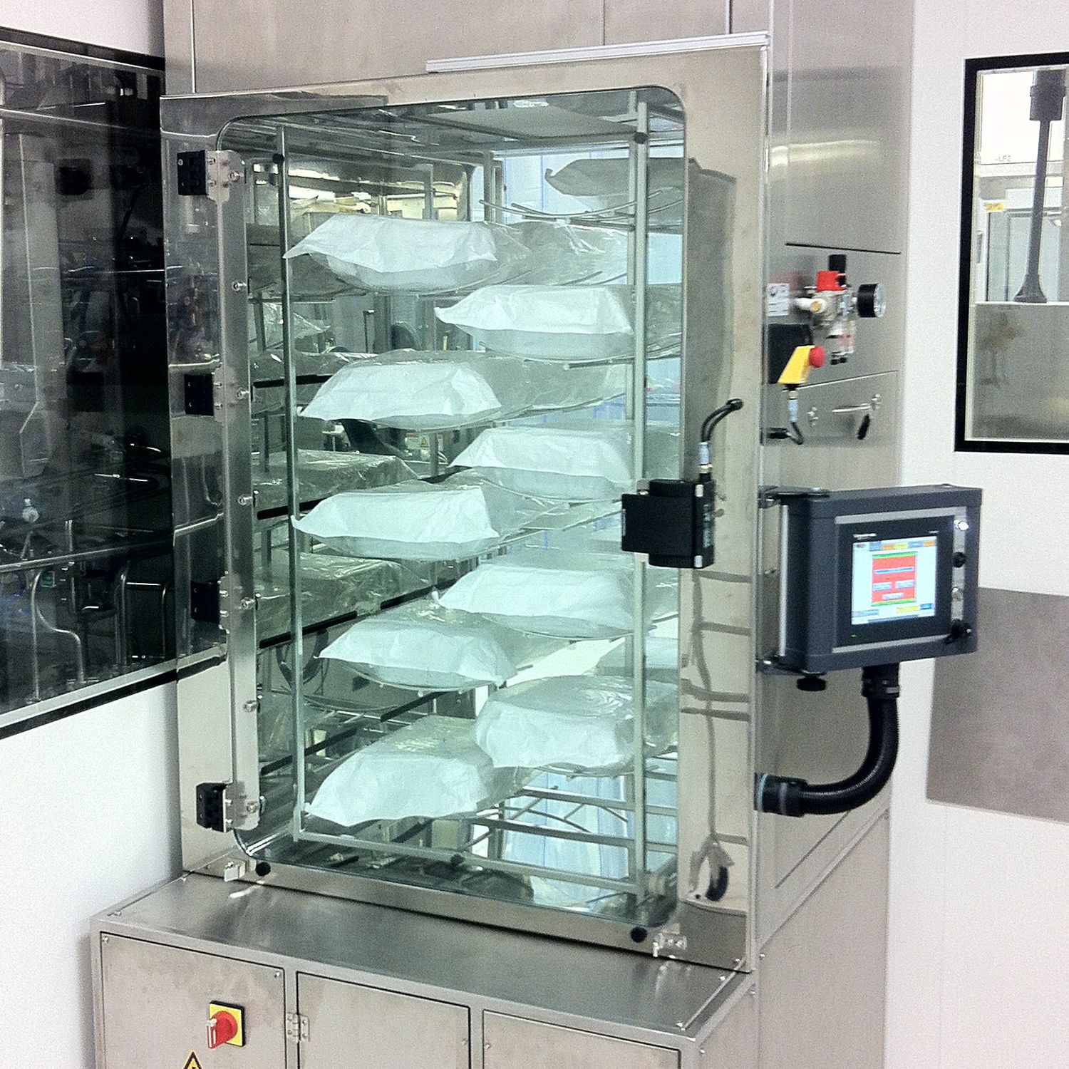 Decontamination transfer hatch - JCE BIOTECHNOLOGY - hydrogen peroxide