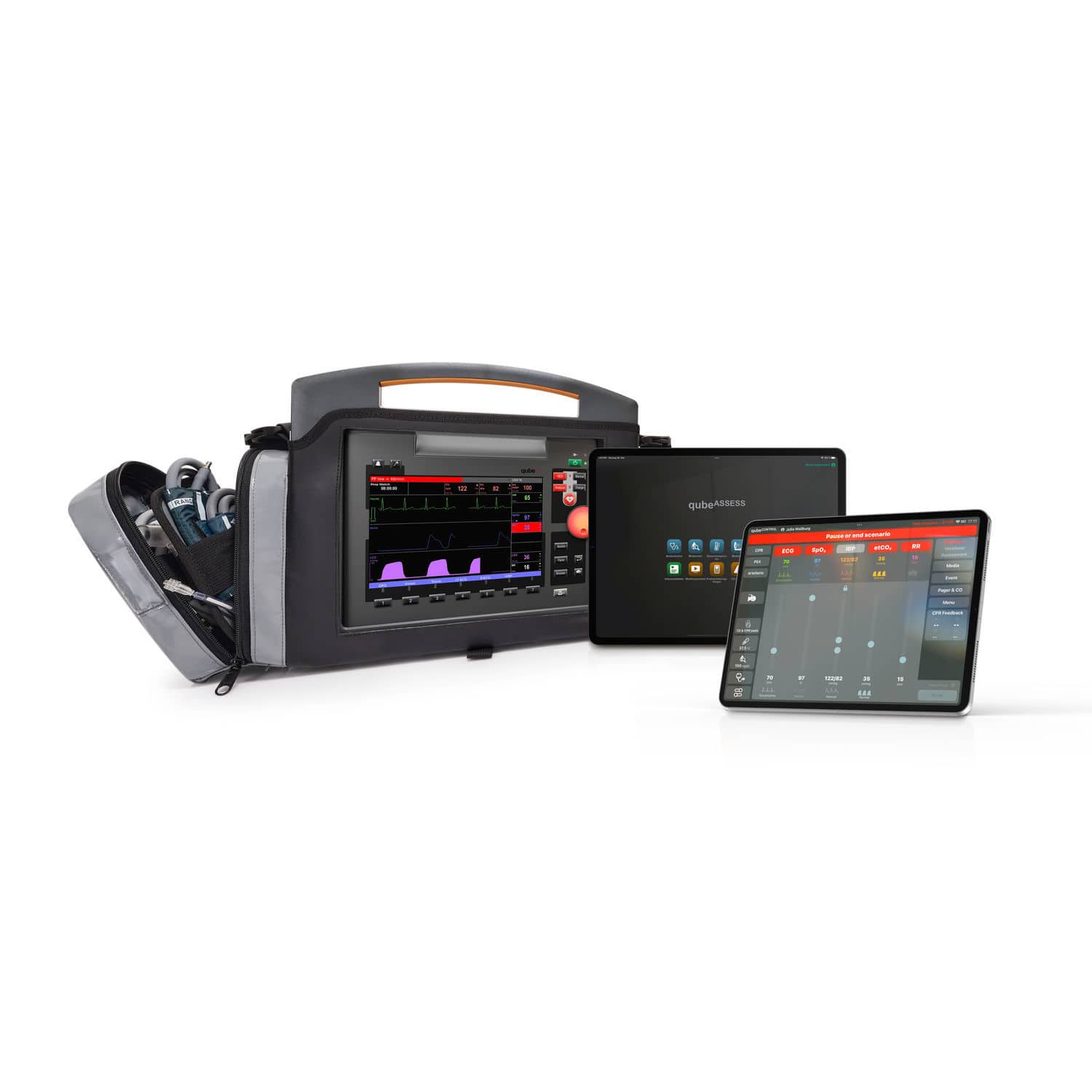 Automated external defibrillator simulator - qube3T - SKILLQUBE ...