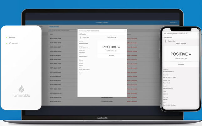 Medical cloud computing - LumiraDx - reporting / web-based / data ...