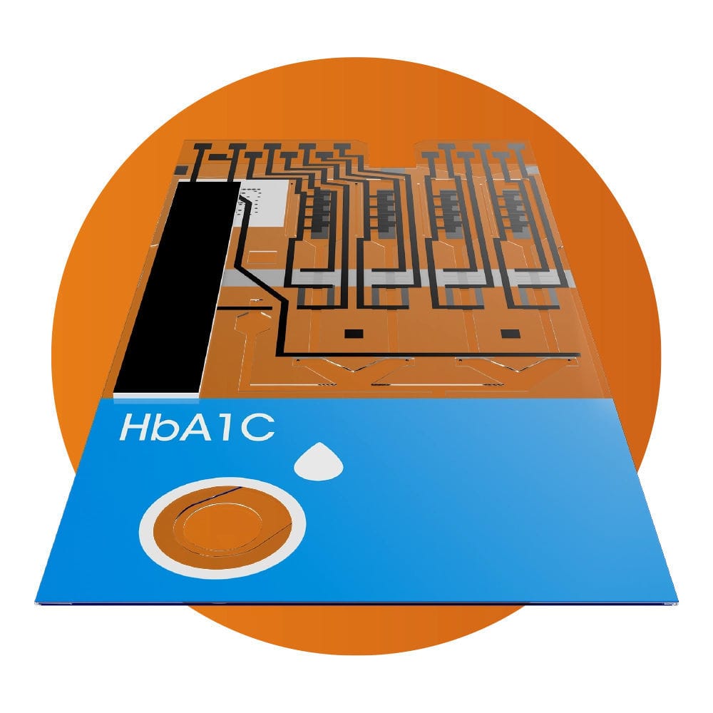 Rapid diabetes test - LumiraDx - HbA1c / blood / whole blood