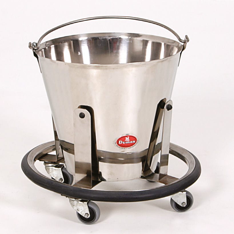 Trolley-mounted surgical basin stand - AD-146.B - DUMAN HOSPITAL ...
