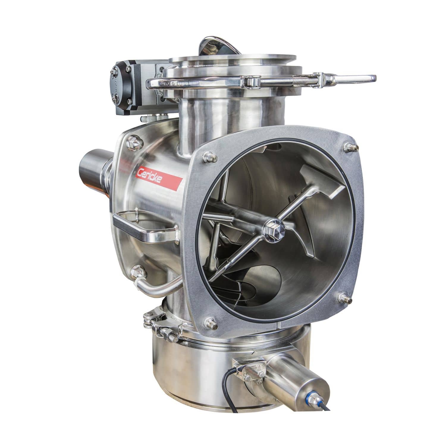 Rotary blender - Gericke AG - for the pharmaceutical industry / integrated