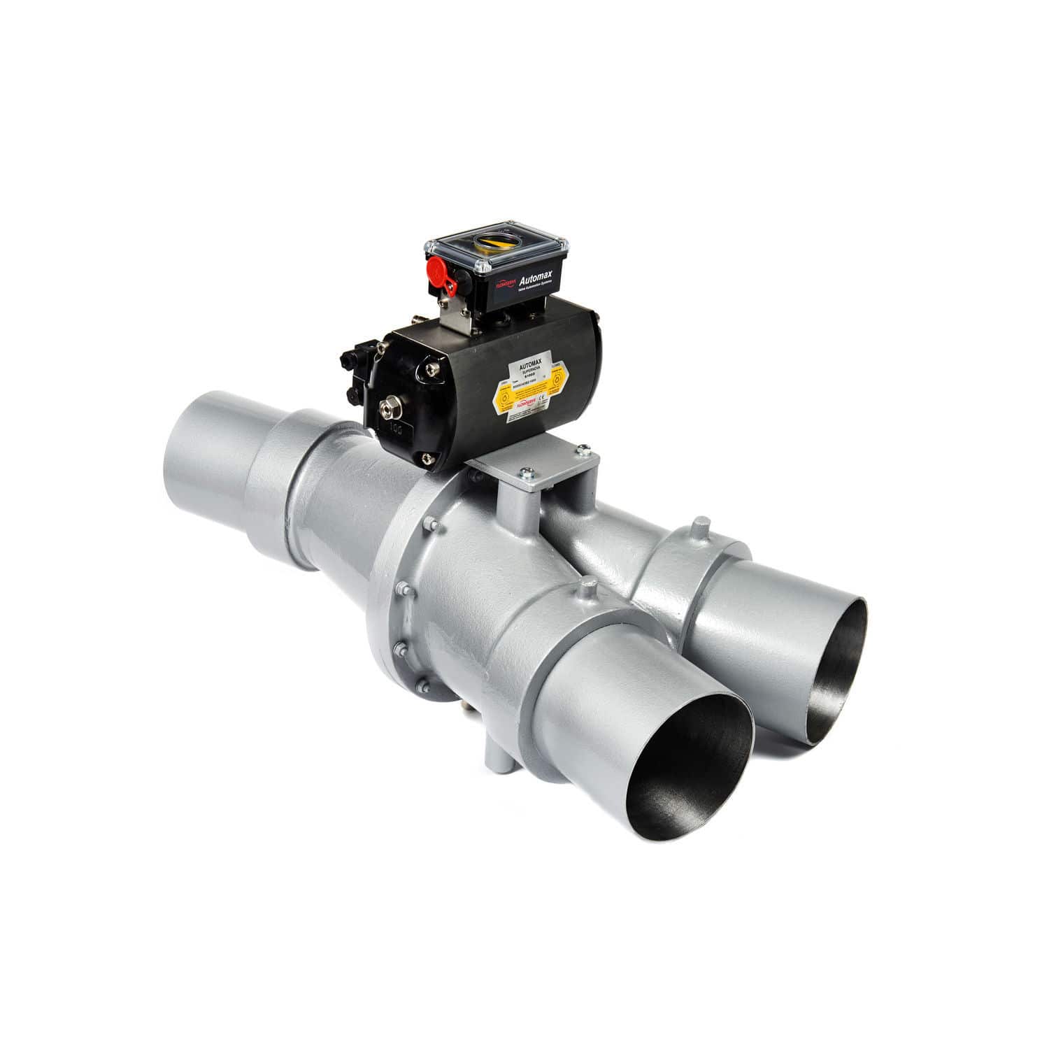 Pneumatic valve - RotaVal FDP - Gericke AG - vacuum / shaft / for the ...