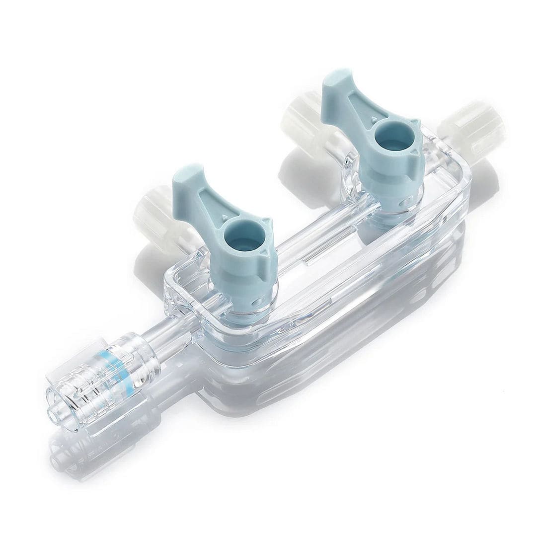 2-way infusion manifold - 42.0 series - SCW medicath - intensive care