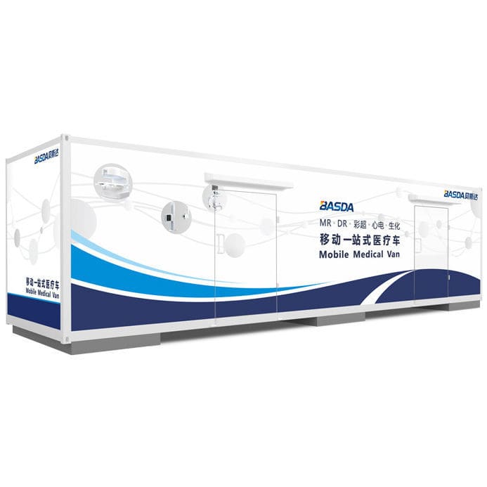 CT scan mobile radiology room - BEV-C - Basda