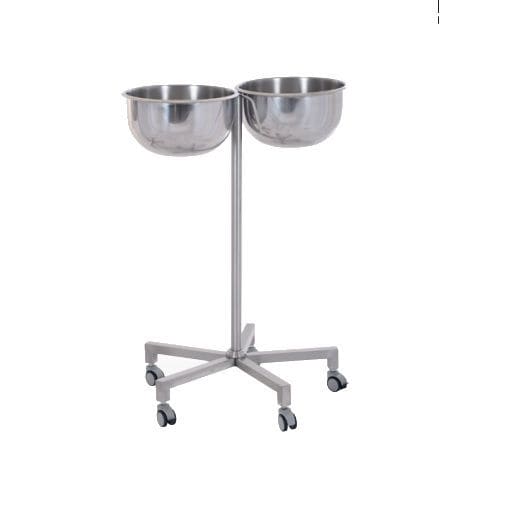 Double bin surgical basin stand - 216.6060 - SEBA HANDELS - trolley ...