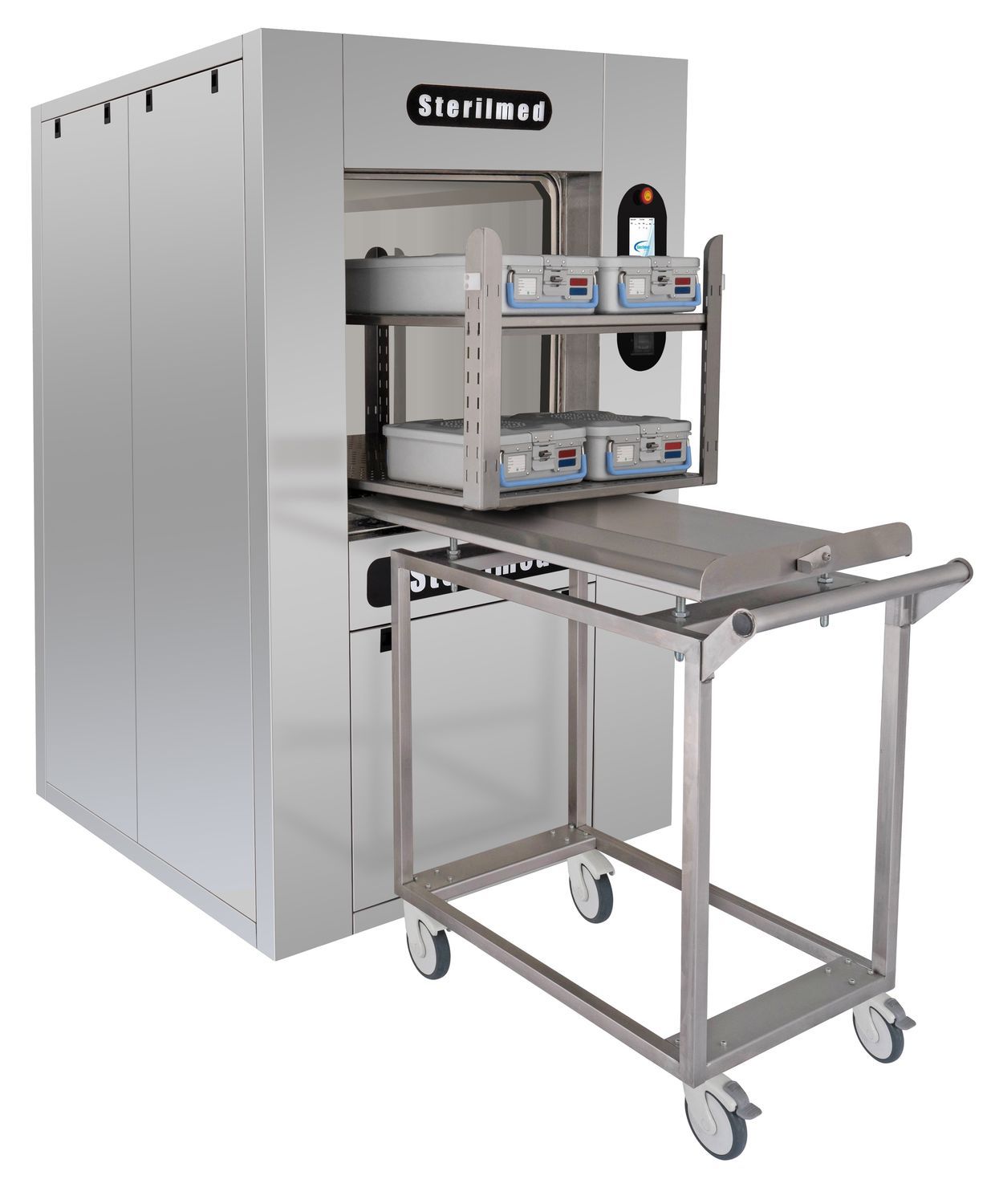 Steam medical sterilizer - SS67H981B - Sterilmed Medical - floor ...