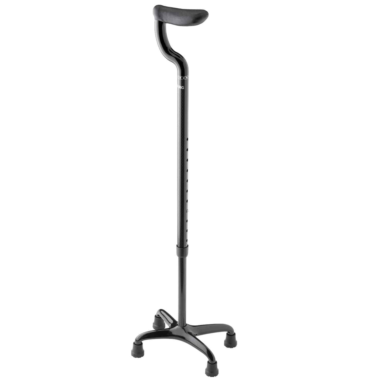 Walking stick with offset handle - 2038 - Ossenberg - quadripod ...