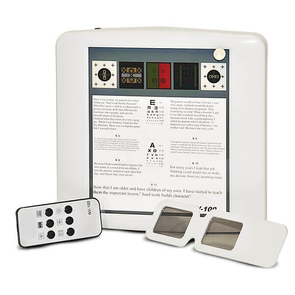 Illuminated eye chart - NV-100 - OICO - Ophthalmic Instrument Company