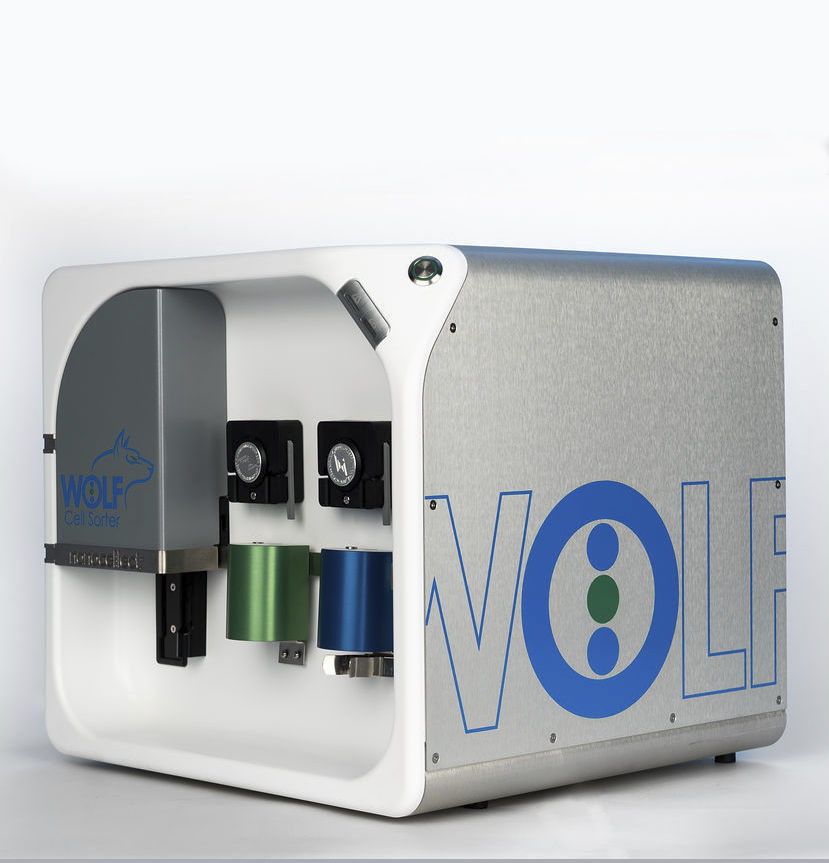 Molecular and cellular biology cell dispenser - WOLF - NanoCellect ...