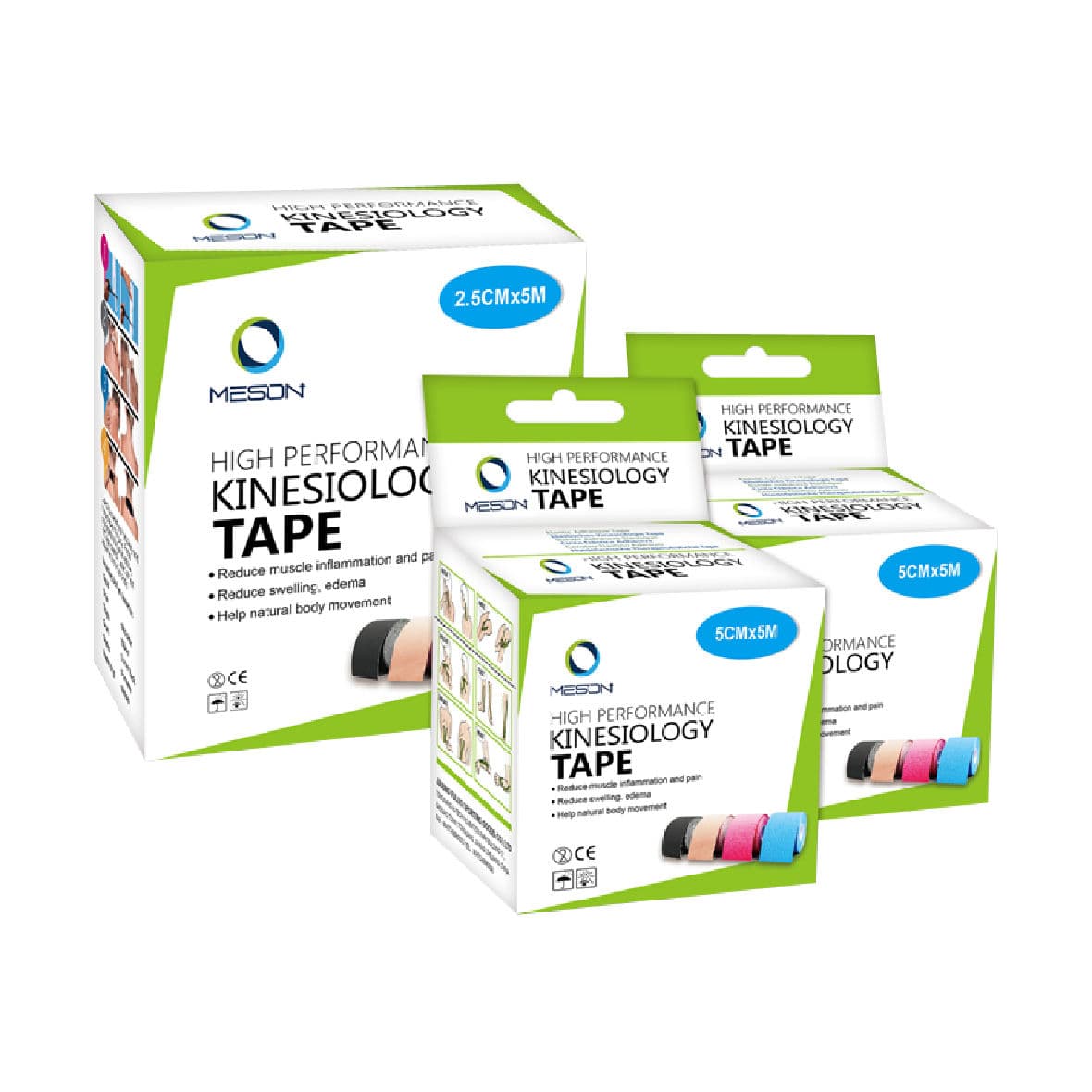 Cotton medical tape - MS 6401 - Jiaxing Meson Medical Materials - elastic