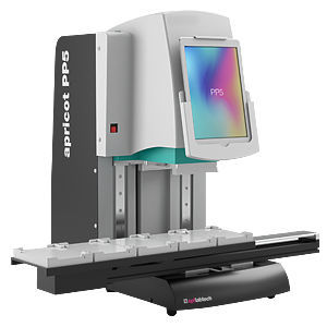 Pipetting laboratory automation system - apricot PP5 - SPT Labtech - with touchscreen / benchtop