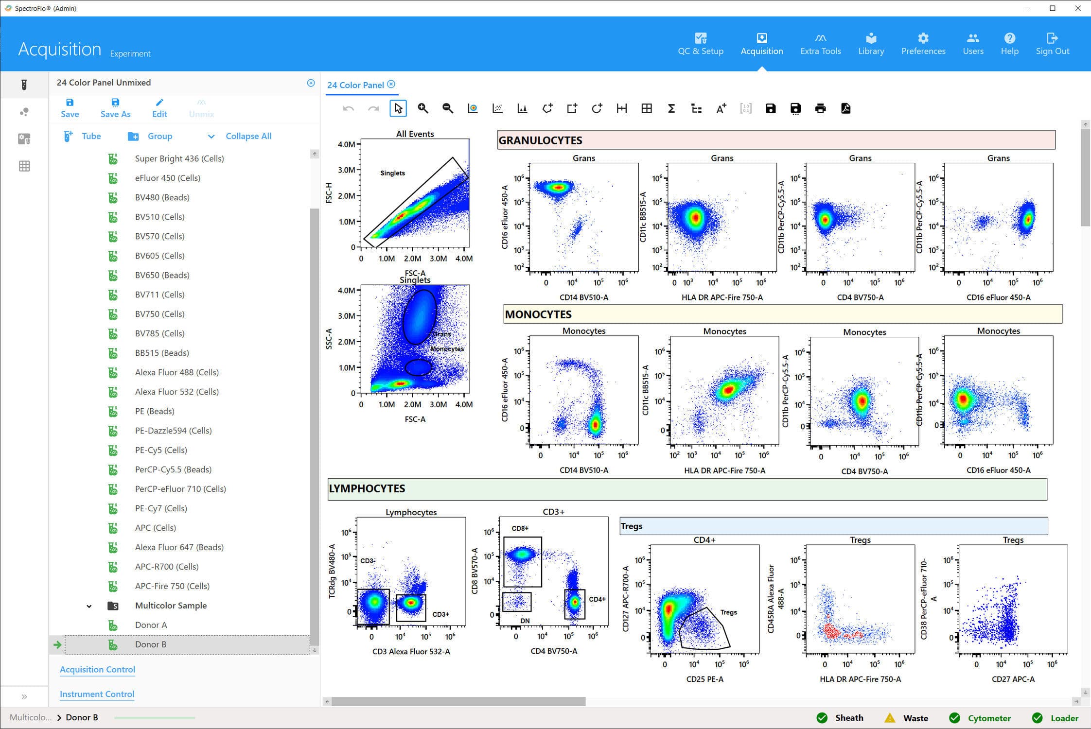 Control software - SpectroFlo® - Cytek® Biosciences Inc. - medical