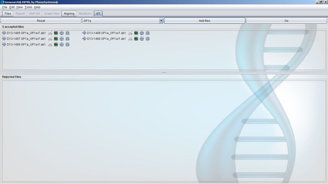Genotyping software - GensearchGT - PhenoSystems SA - analysis / laboratory