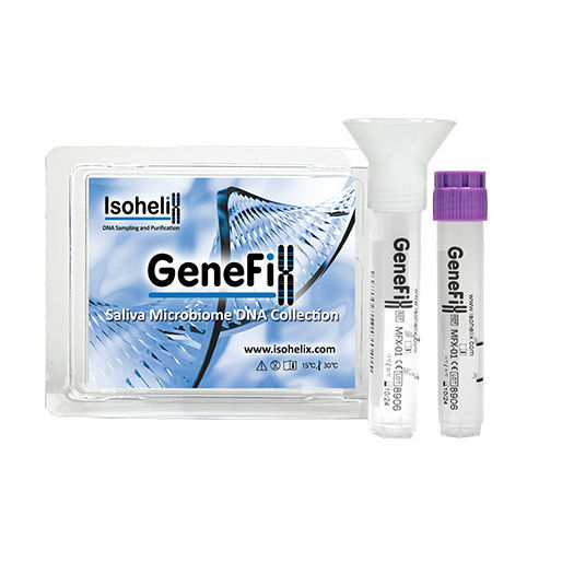 Saliva collection kit - GeneFiX™ MFX - Isohelix - for microbiome / for DNA