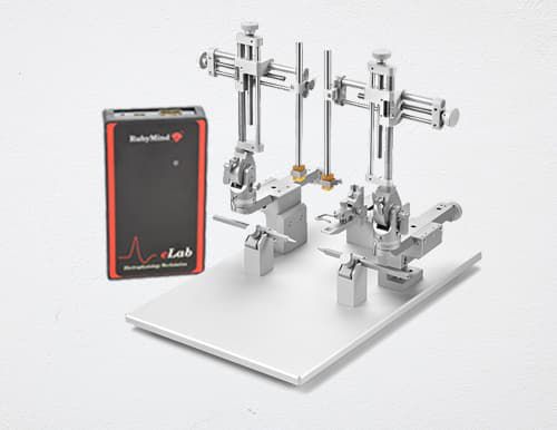 Rat laboratory stereotactic frame - ScienceBeam - bench-top / digital