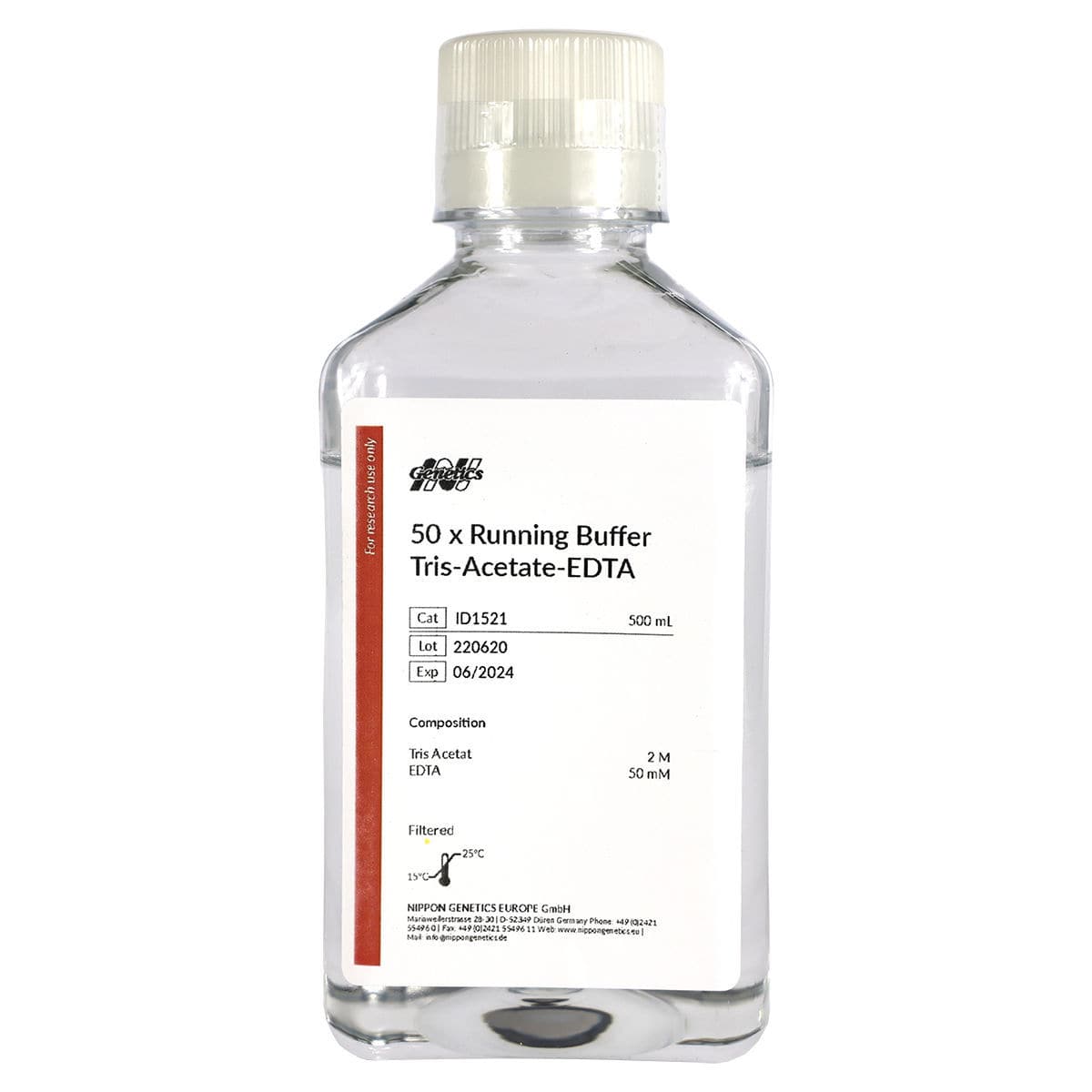 Buffer solution reagent - ID1521 - Nippon Genetics - for electrophoresis
