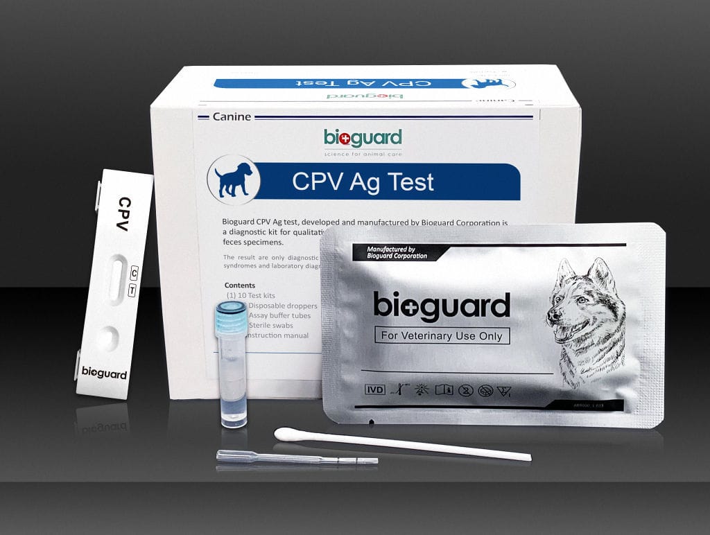 Rapid infectious disease test - CPV Ag - Bioguard corporation - for ...