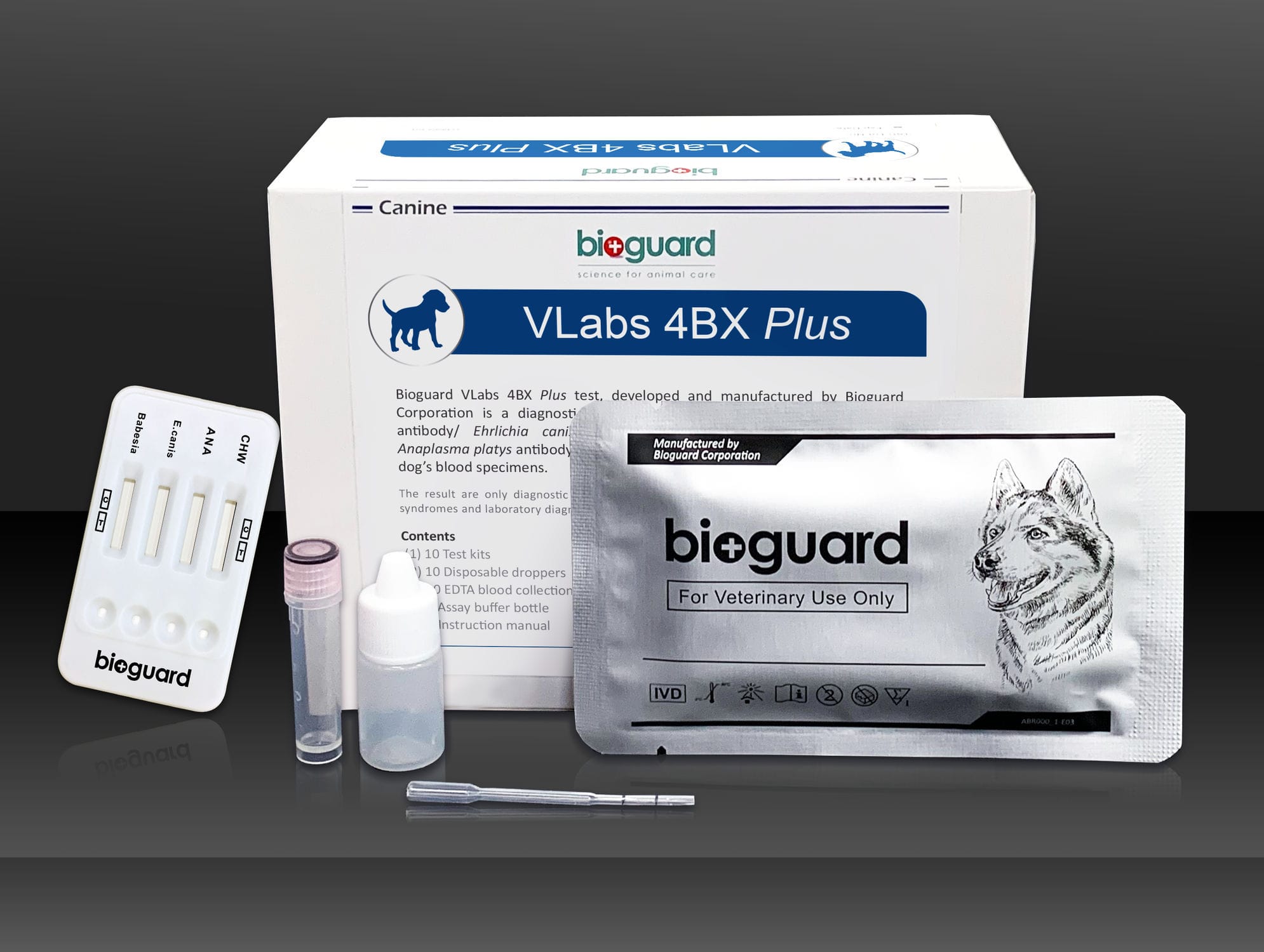 Rapid infectious disease test - VLabs 4BX Plus - Bioguard corporation ...