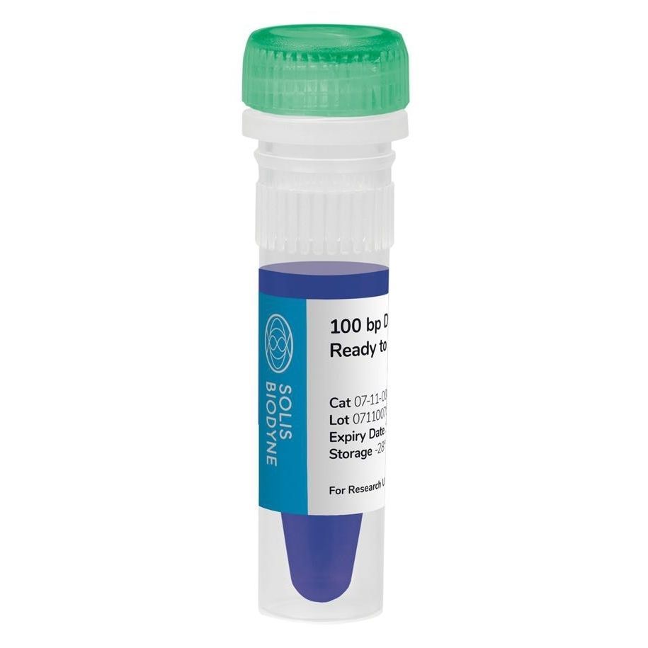 DNA ladder - 100 bp DNA Ladder Ready to Load - Solis BioDyne - dye ...