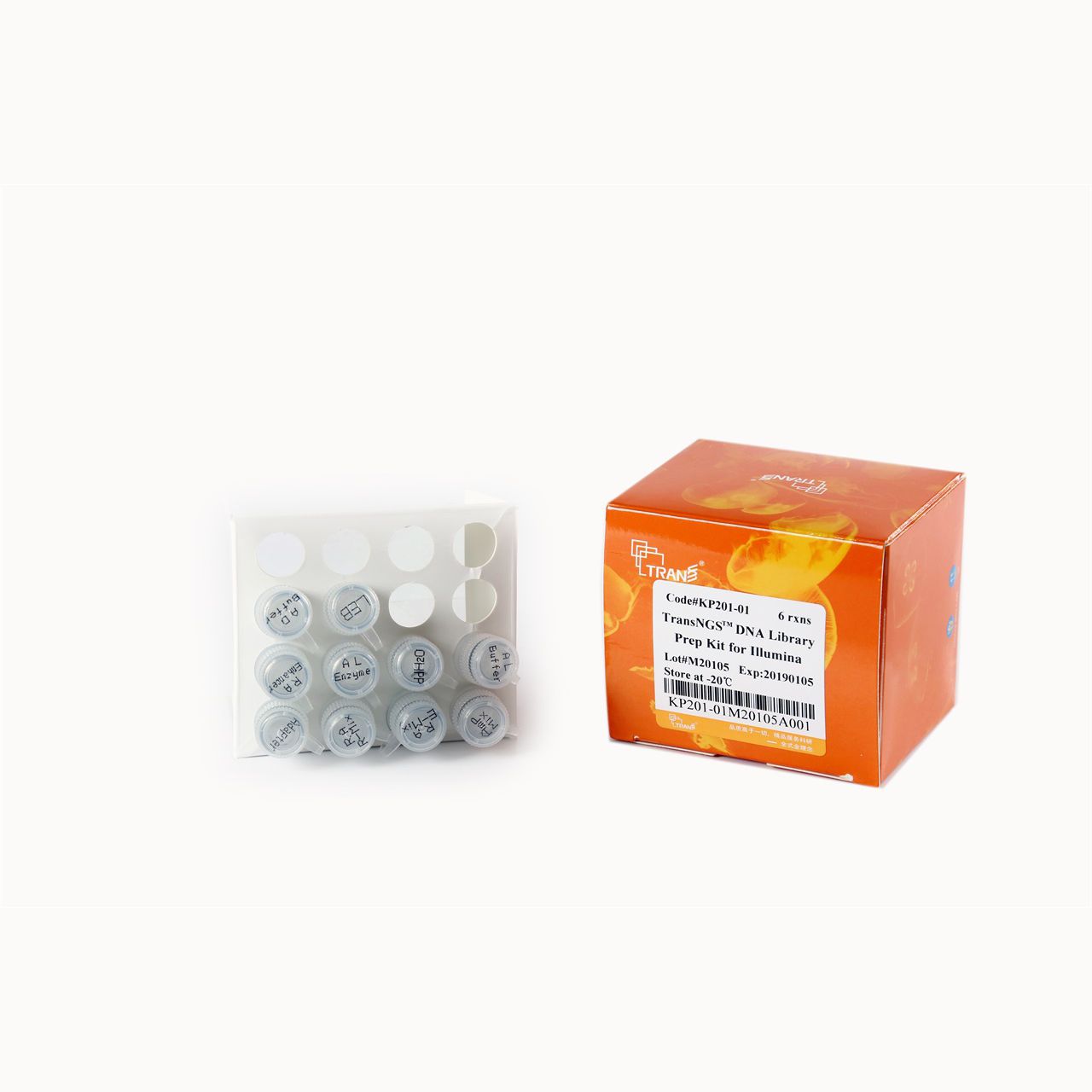 Enzyme reagent kit - TransNGS® - TransGen Biotech Co. - sample ...