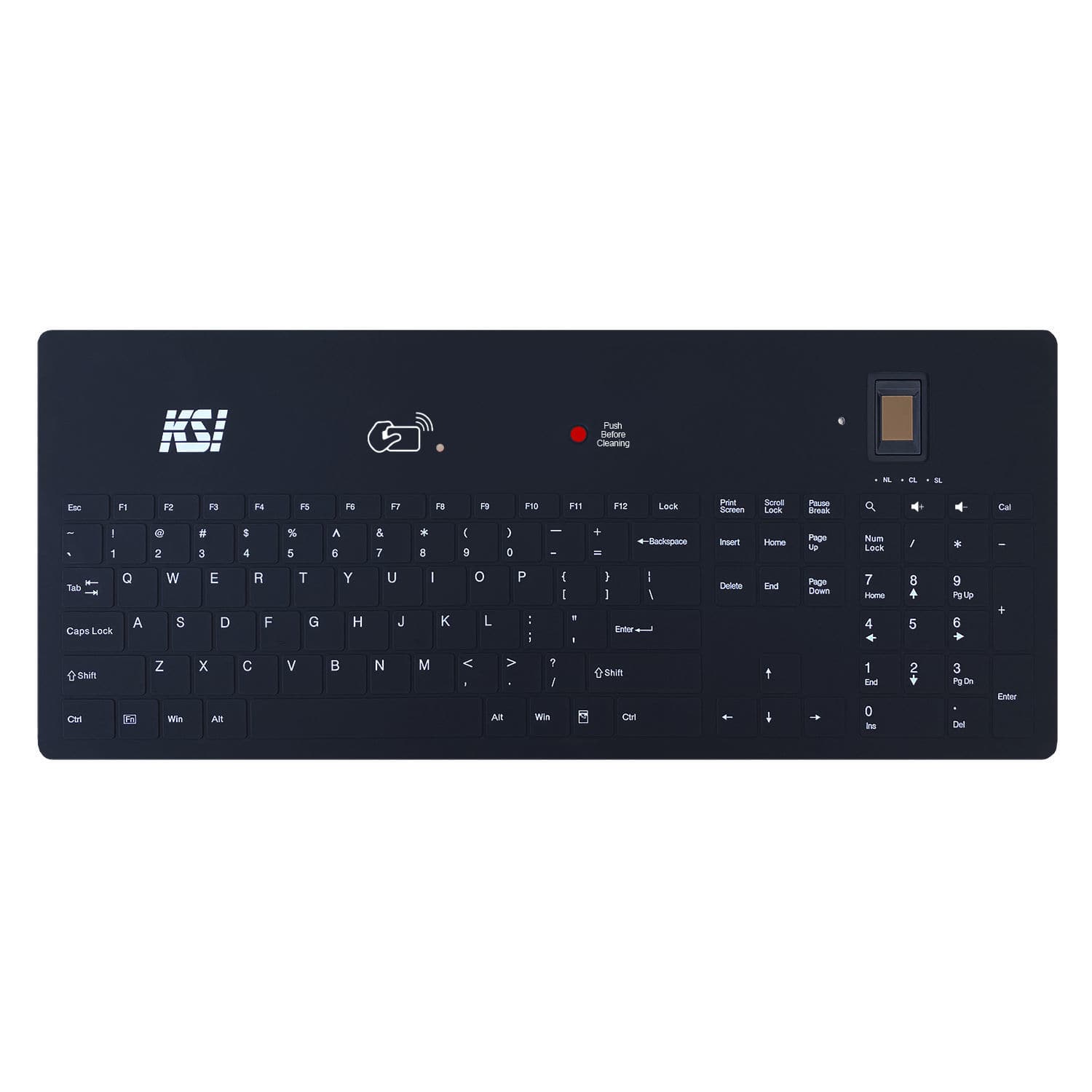 Multifactor authentication medical keyboard - KSI-2000 - Key Source ...