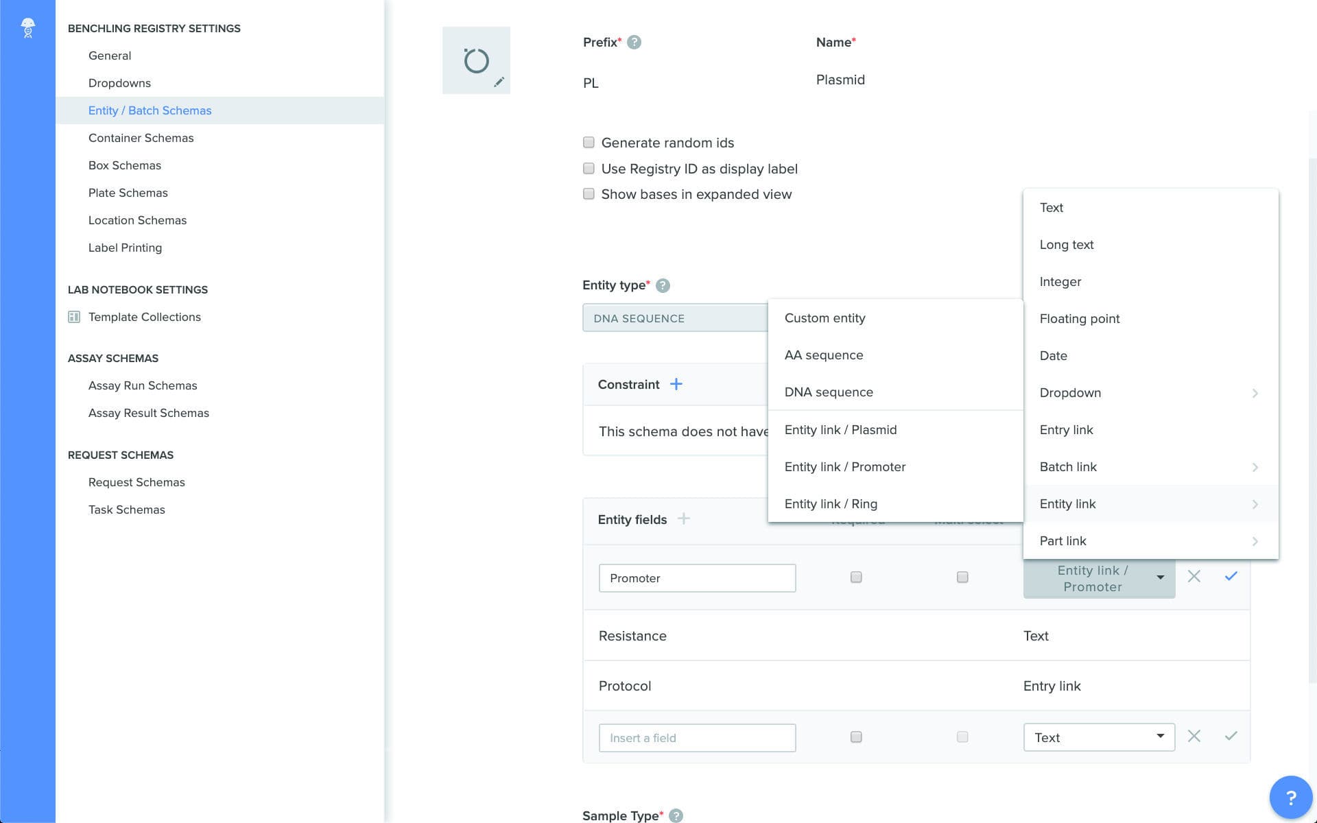 Laboratory software - Registry - Benchling - for molecular biology ...