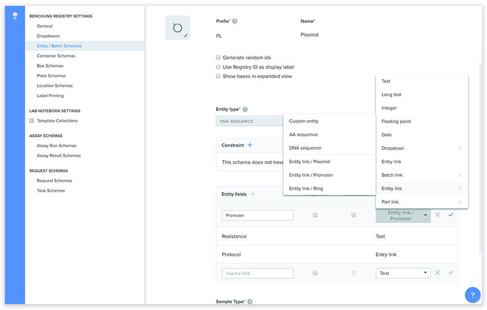 Modeling software - Benchling - laboratory