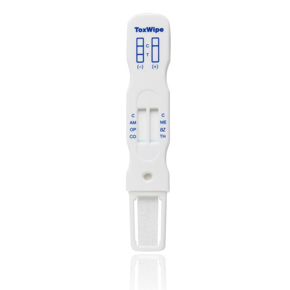 Abused drug rapid screening test - ToxWipe™ 6+ - Oranoxis - for ...