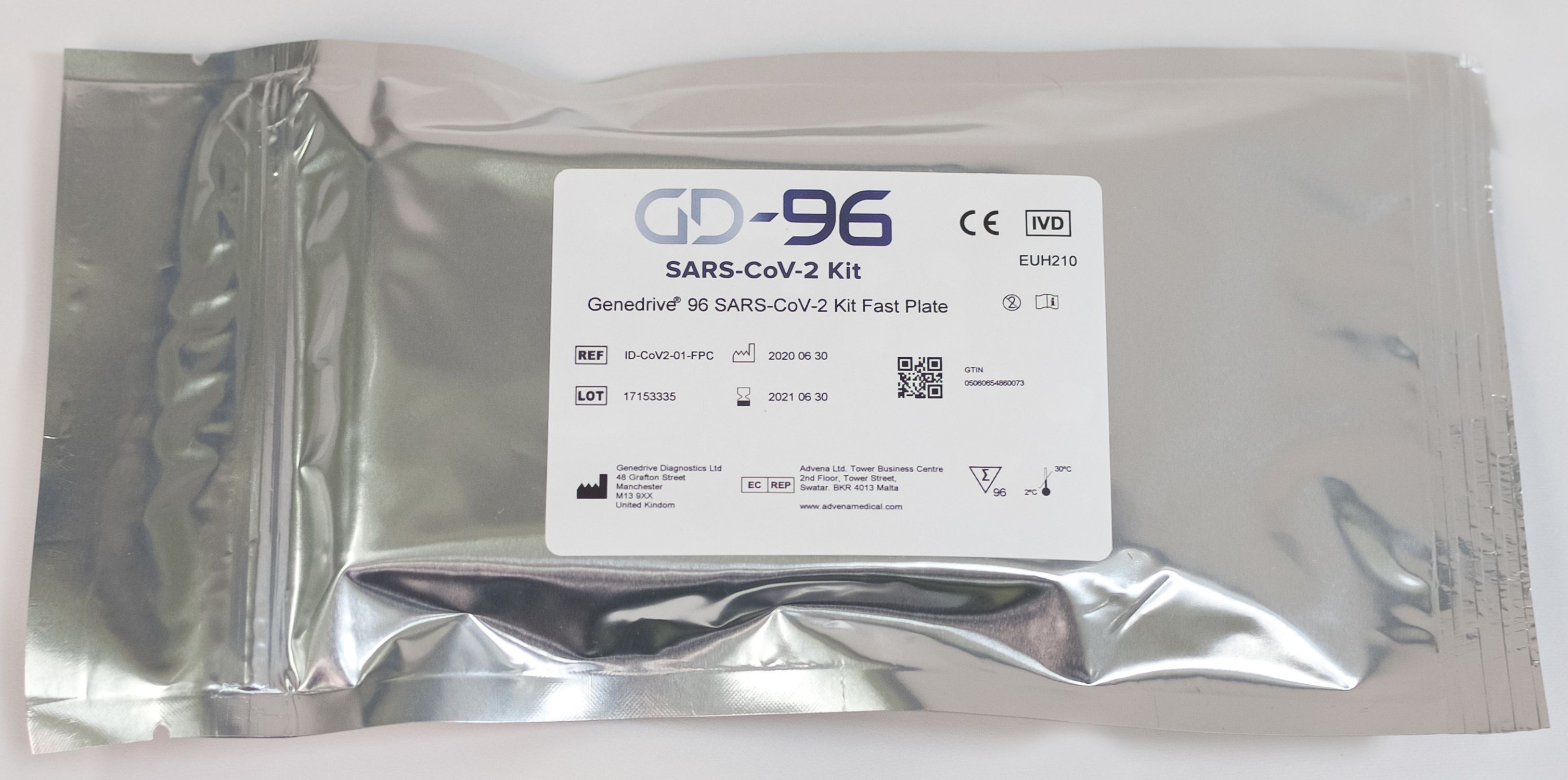 COVID-19 test kit - Genedrive® - Genedrive - SARS-COV-2 / coronavirus ...