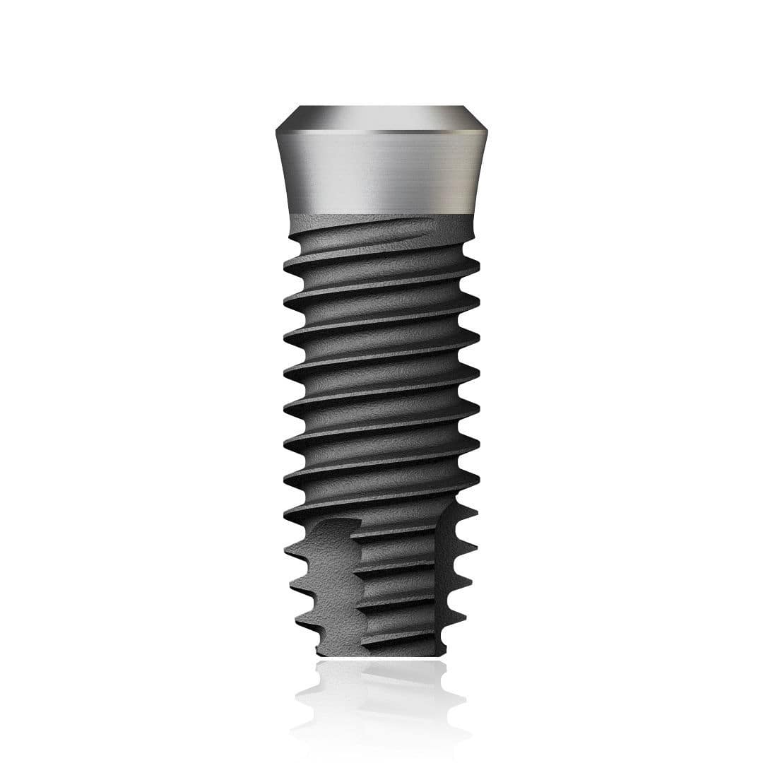 Cylindrical dental implant - SS II - Osstem Implant France - titanium ...
