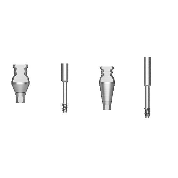Titanium transfer abutment - Osstem Implant France - internal / straight