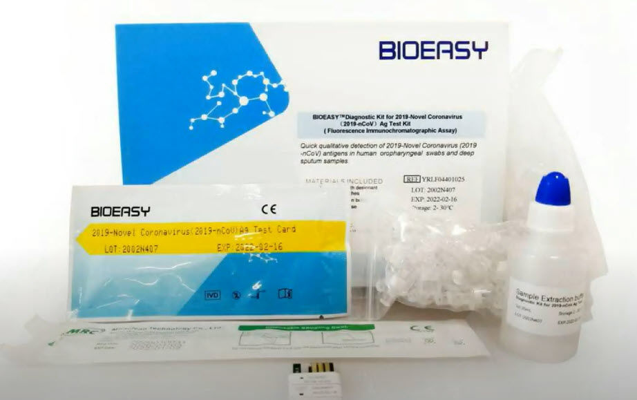 COVID-19 test kit - YRLF04401025 - Bioeasy USA Inc. - coronavirus ...