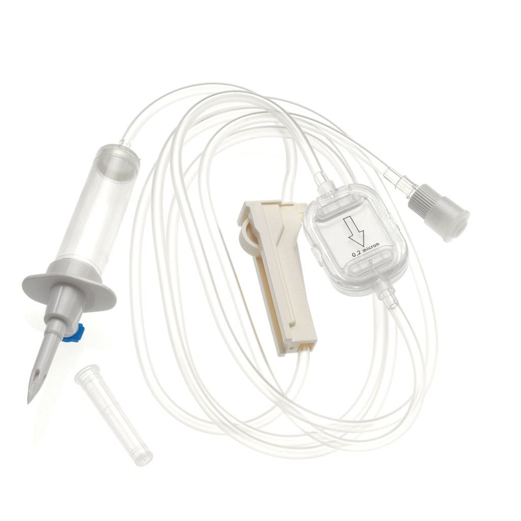 IV infusion set - PER1FFP02 - DIDACTIC - with particle contamination filter