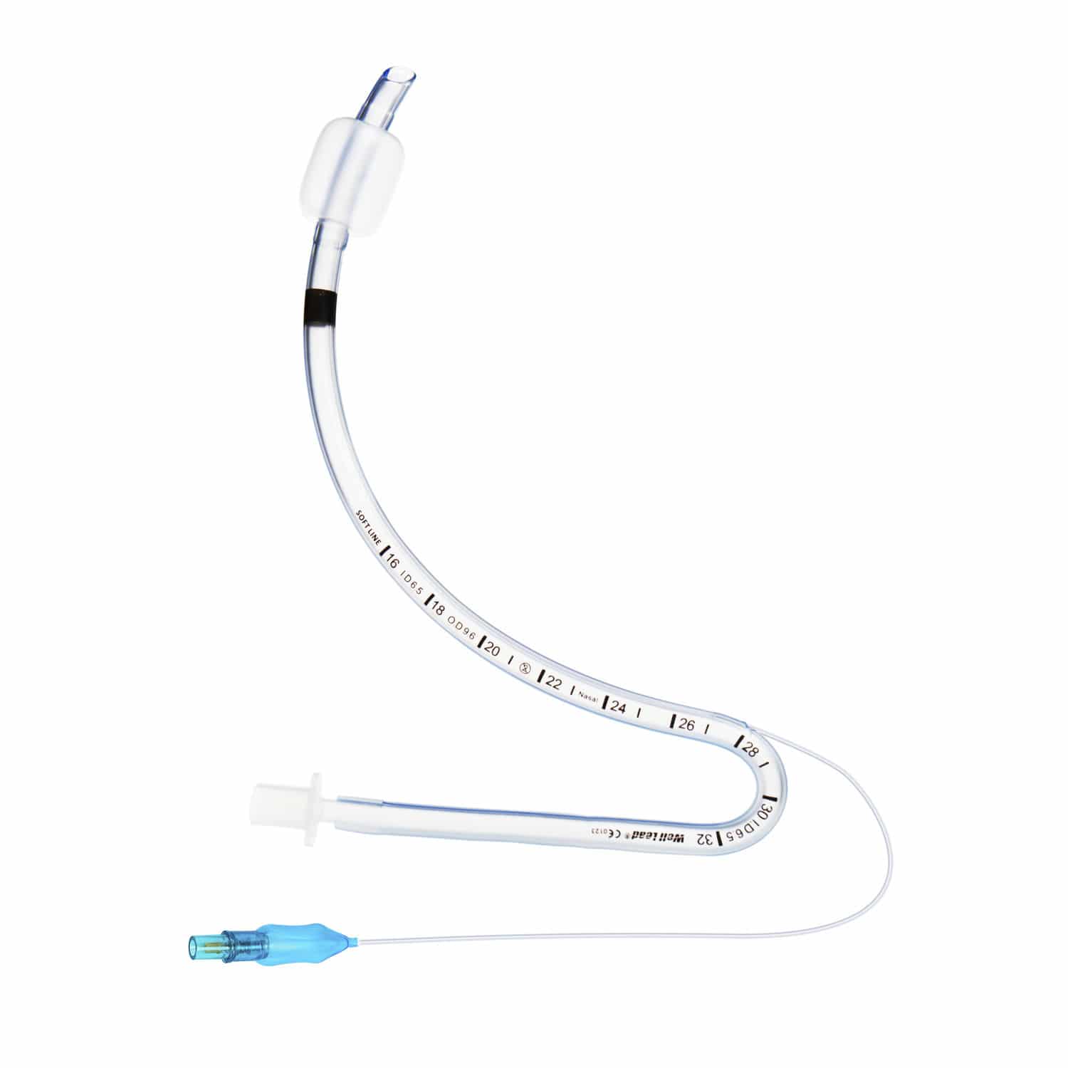 Nasal endotracheal tube - Soft Line - Well Lead Medical - disposable