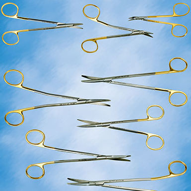 Dissection scissors - jac-cell Medic - for humans / tungsten carbide