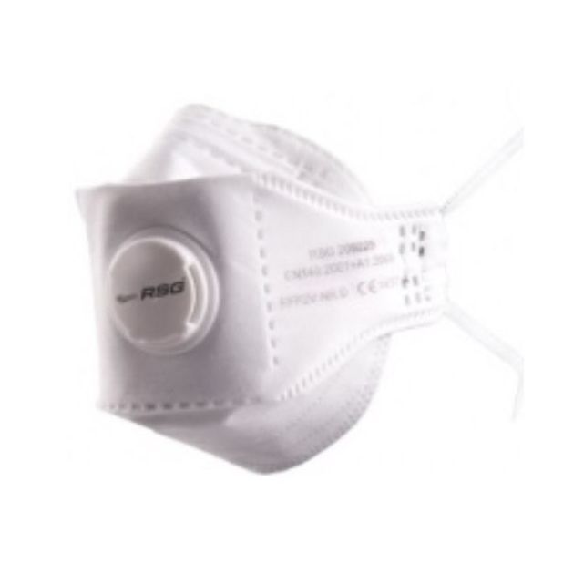 FFP2 respirator - FS NR D - RSG Safety - latex-free / with exhalation ...